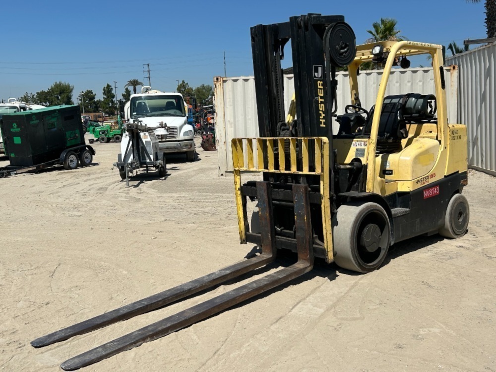 2014 HYSTER S155FT FORKLIFT, 15,000#, 95 mast, 3-stage, 185 lift ...
